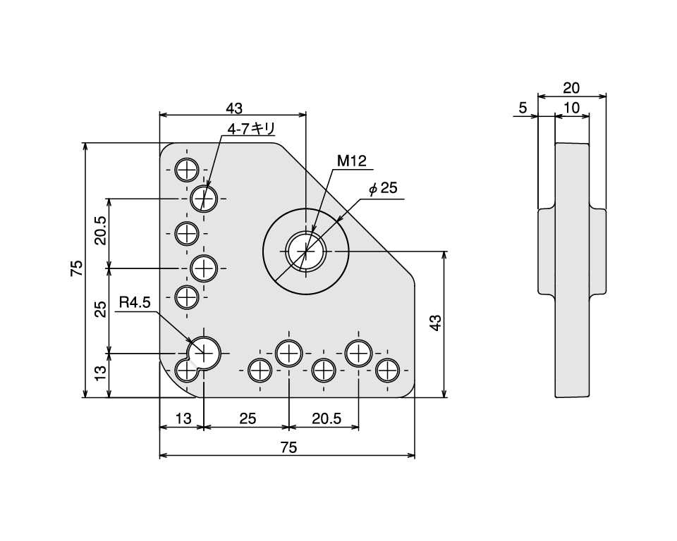SSF-0113 SFunアジャスタプレートDC S（ステン）キット 製品情報詳細 | G-Fun