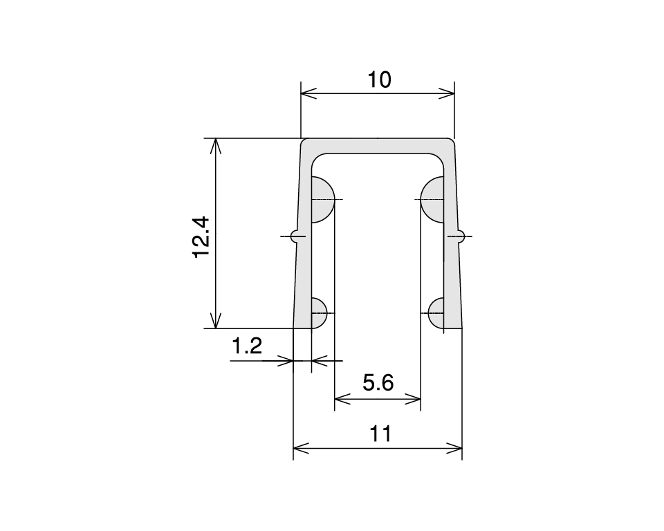 SSF-0332 SFunスロットキャップL G 2000mm 製品情報詳細 | G-Fun
